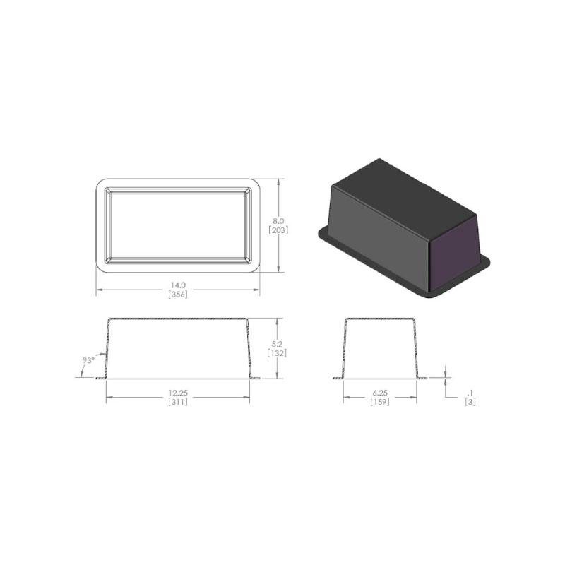 12″x6″ Transition Box – Climax Marine Services