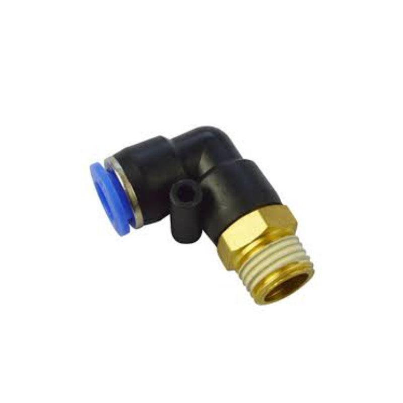 1/2x6mm Elbow Male Thread Brass Pressure Fitting - Climax Marine Services