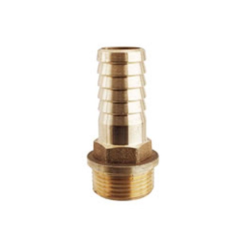 1″ x 25mm Male Brass Hose Connector – Climax Marine Services