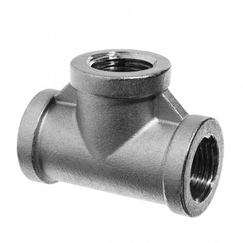 TEE 1-1/4″ FF Stainless Steel – Climax Marine Services