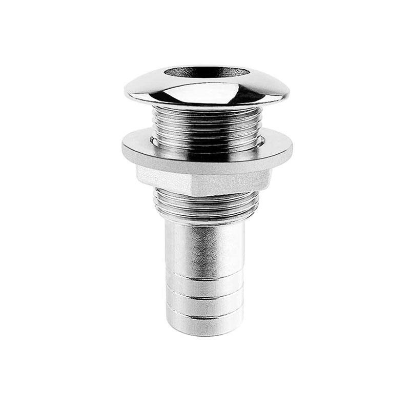 1-1/4″ THRU HULL HOSE CONNECTOR SS – Climax Marine Services